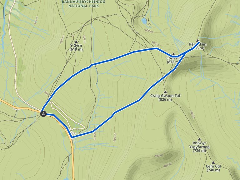 Corn Du & Pen y Fan loop from Storey Arms — Bannau Brycheiniog / Brecon ...